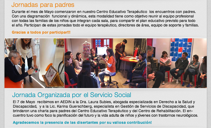 AEDIN Newsletter - Mayo 2018