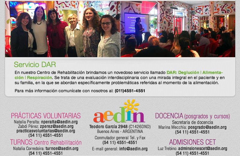 AEDIN Newsletter - Mayo 2018